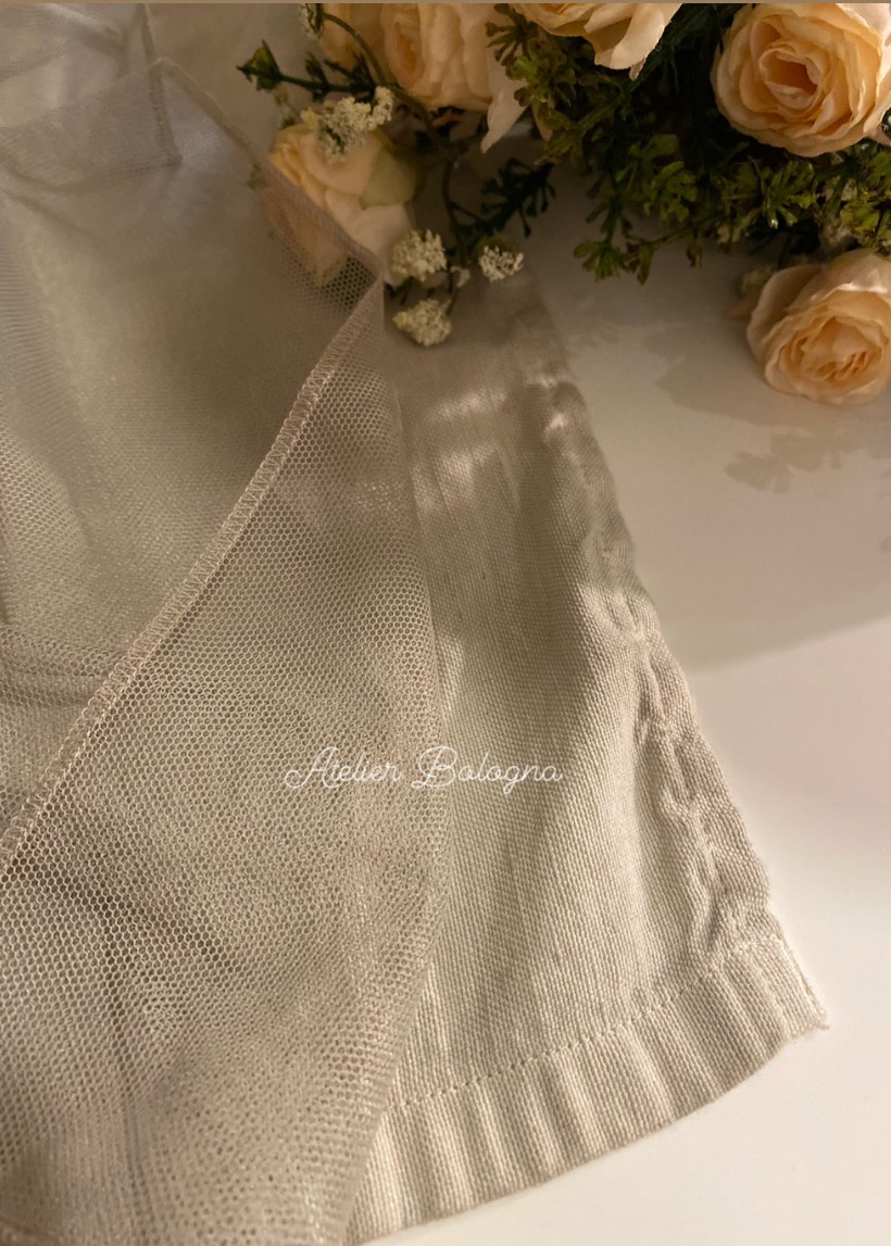 Set 2 tende in lino colore Argilla – Atelier Bologna